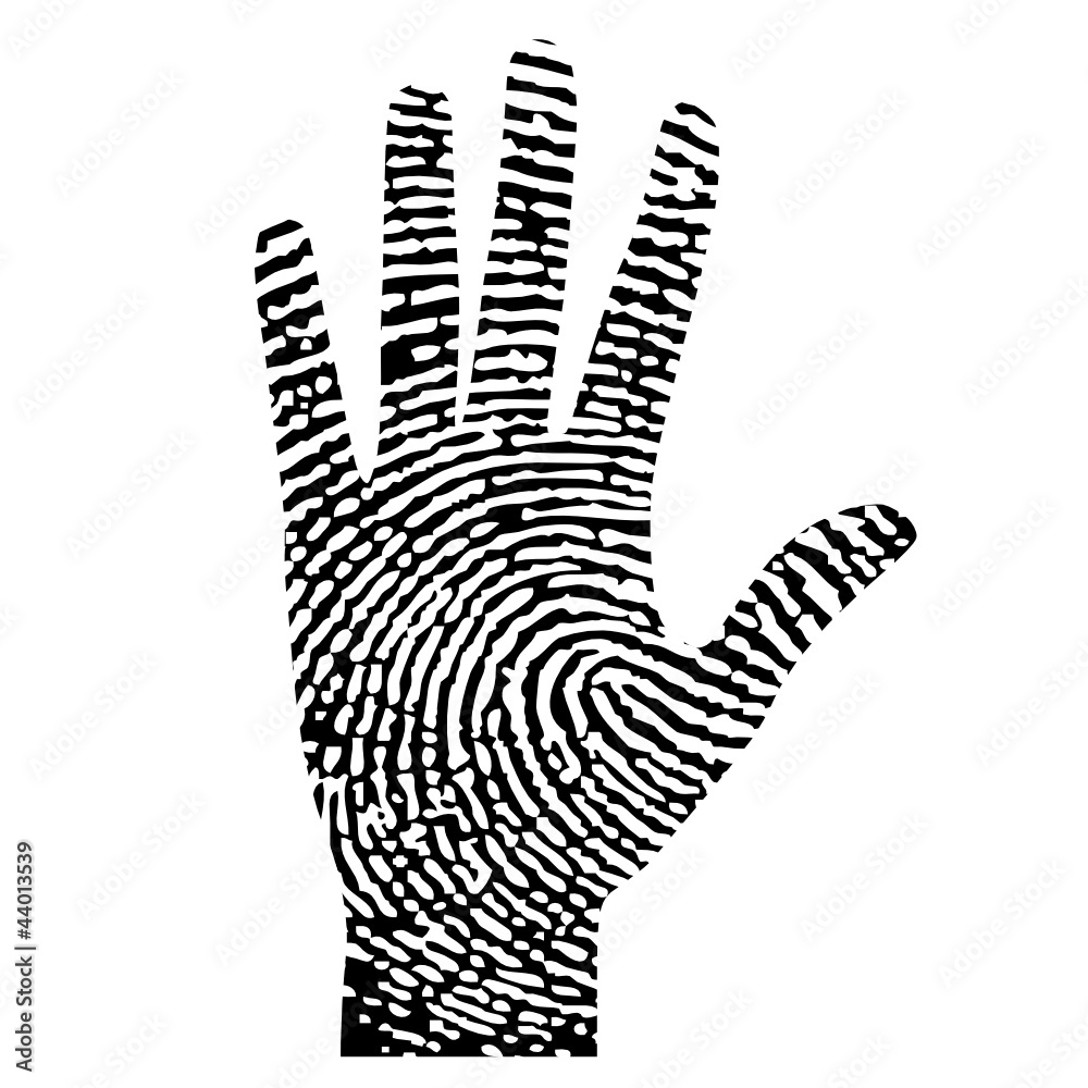 Fingerprints Hand