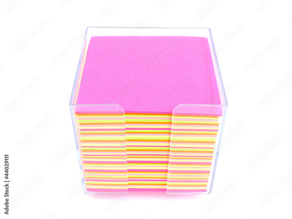 hojas de notas de colores Stock Photo | Adobe Stock
