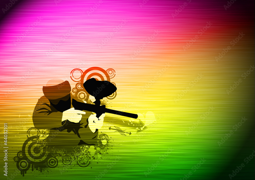Paintball Background