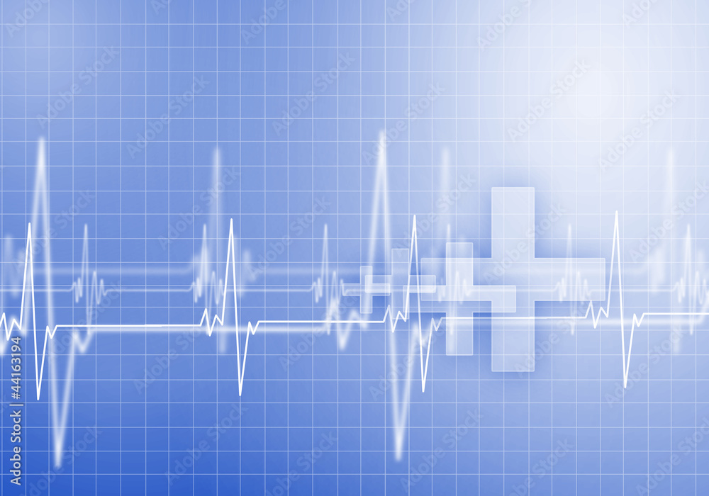 Heart beat illustration Stock Photo | Adobe Stock