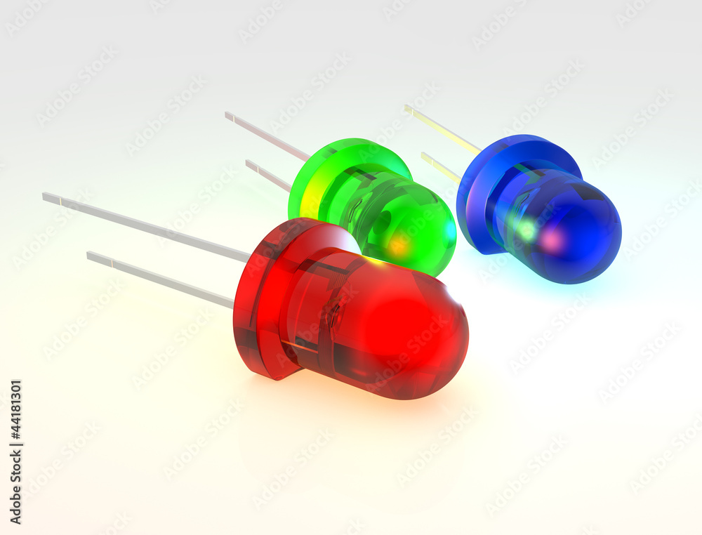 RGB LEDs Stock Illustration | Adobe Stock