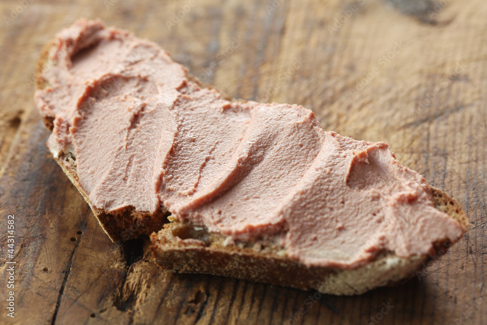 Leberwurstbrot Stock-Foto | Adobe Stock