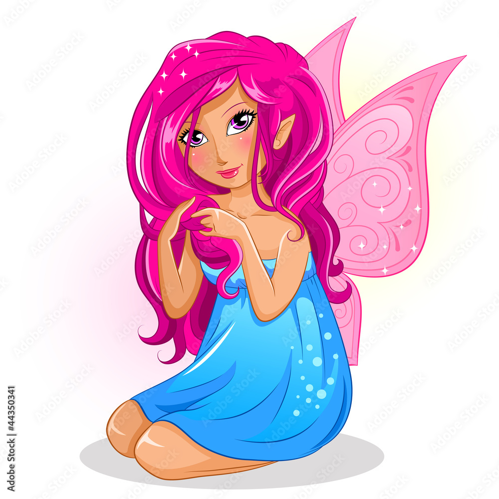 cartoon fairy Stock Vector | Adobe Stock