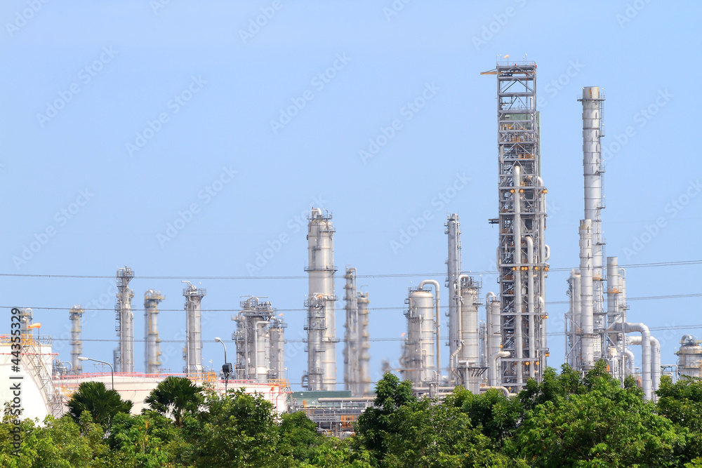 Oil refinery (Map Ta Phut Industrial Estate Rayong Thailand) Stock ...