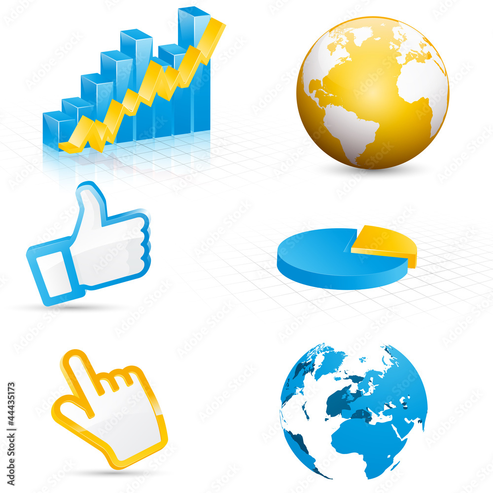 graphique, diagramme Stock Vector | Adobe Stock