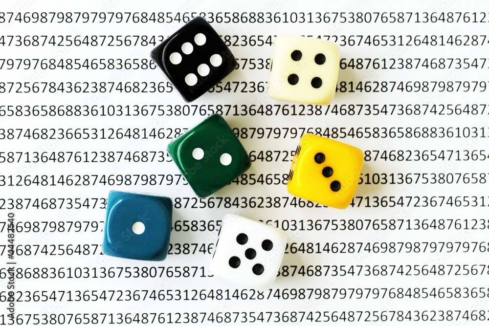 Würfelspiel Stock-Foto | Adobe Stock