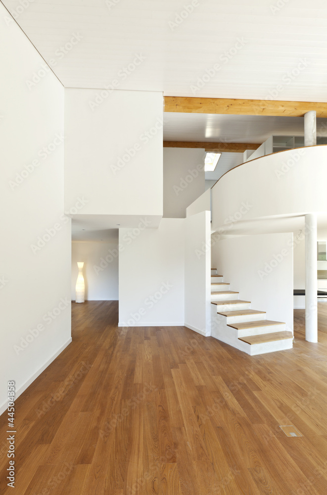 interior modern house, large open space Stock Photo | Adobe Stock