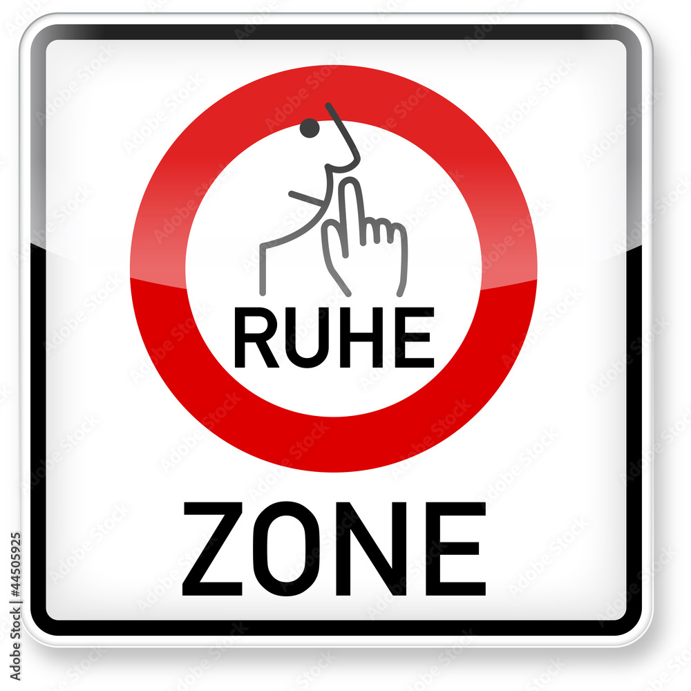 Ruhezone Stock Vector | Adobe Stock