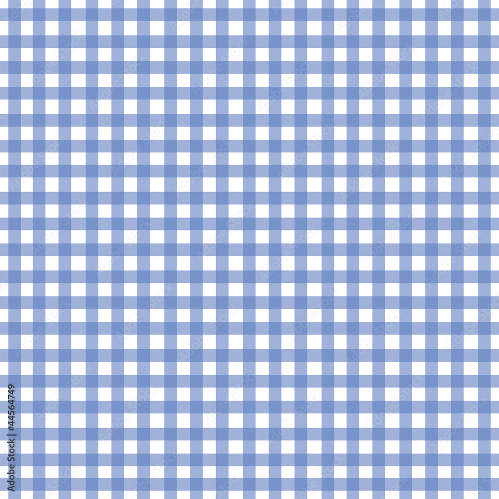 Blue Gingham Background Stock Illustration | Adobe Stock