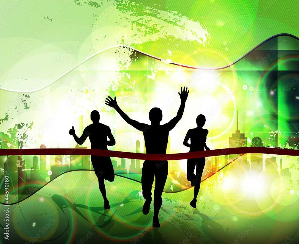 Marathon illustration Stock Illustration | Adobe Stock