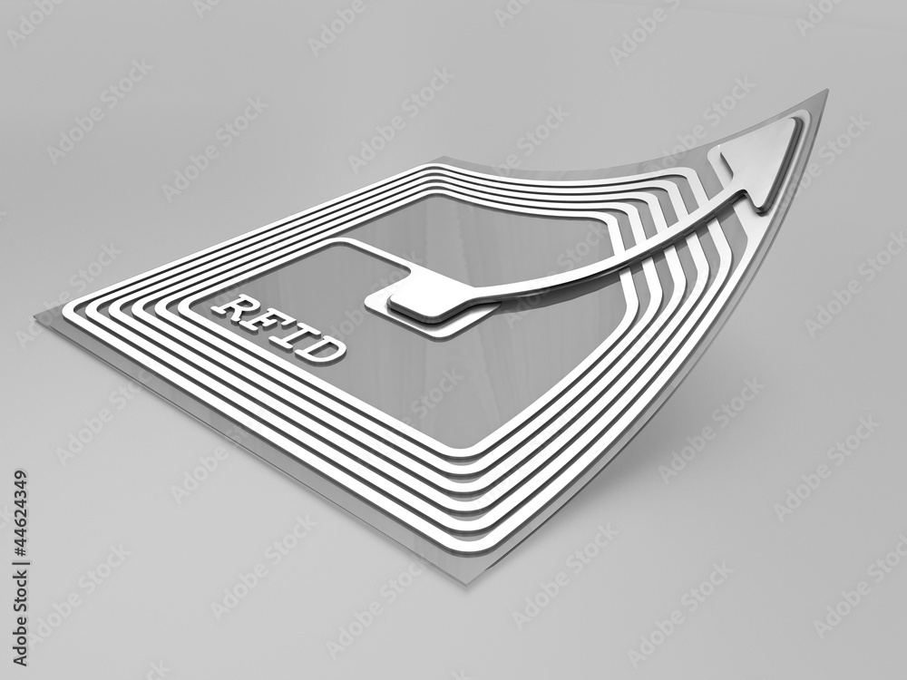 rfid chip Stock Illustration | Adobe Stock