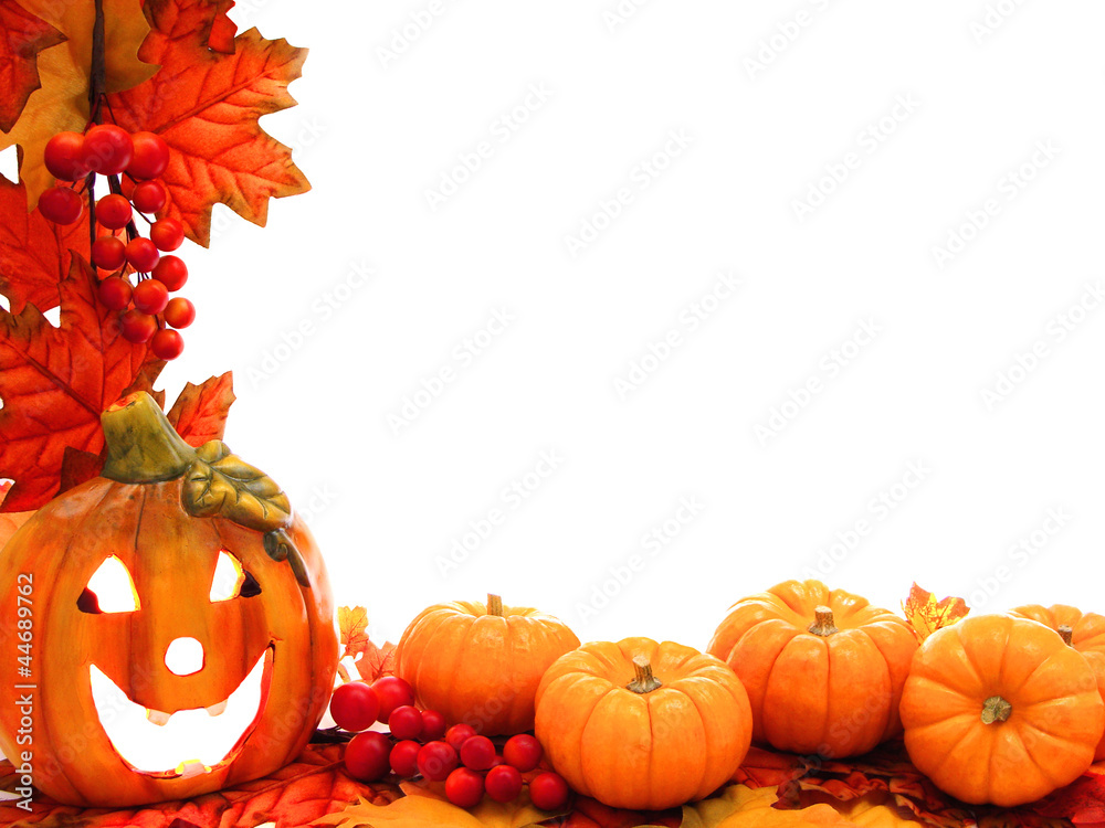 Jack O Lantern Border