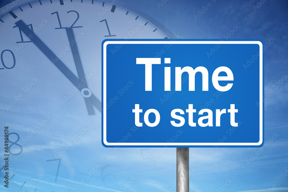 Time to Start foto de Stock | Adobe Stock