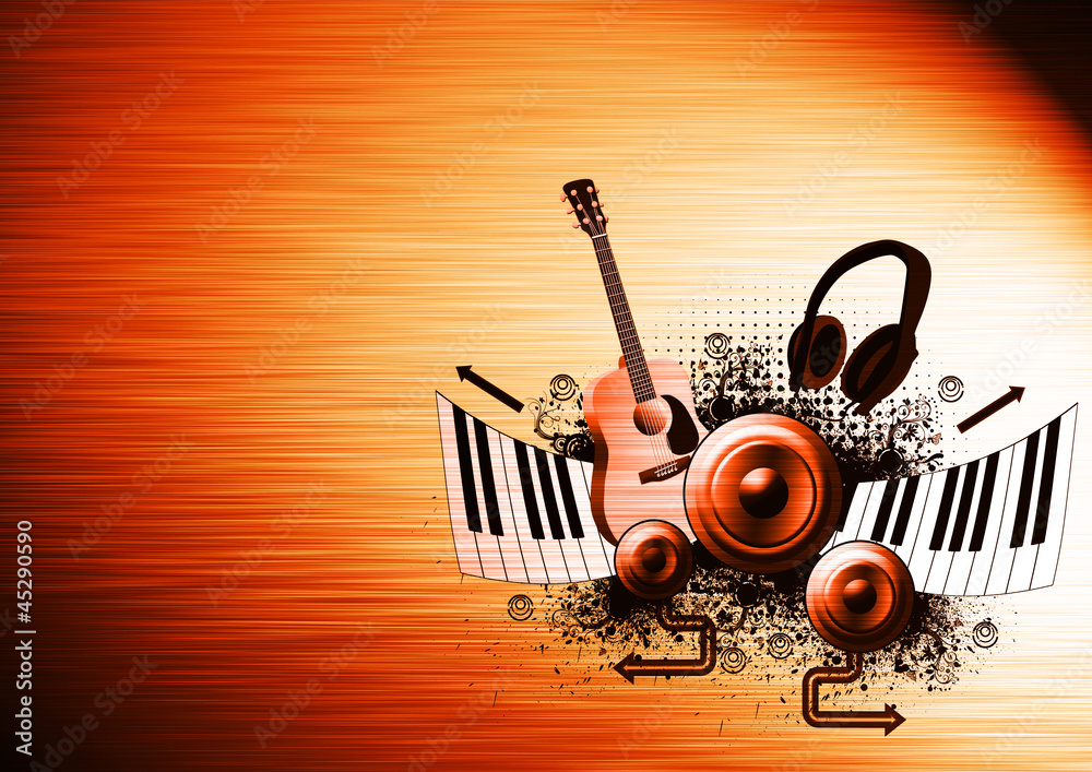 Free Music Poster Backgrounds