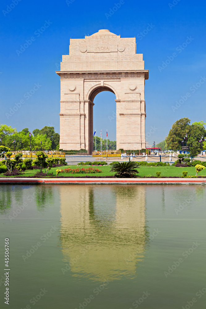 India Gate Stock Photo | Adobe Stock