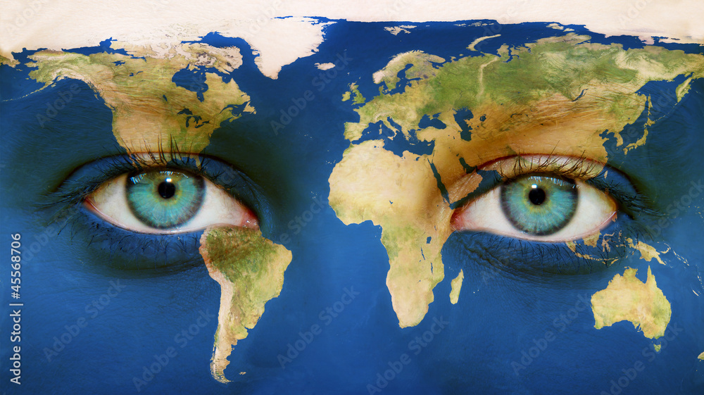 Earth eyes Stock-Foto | Adobe Stock