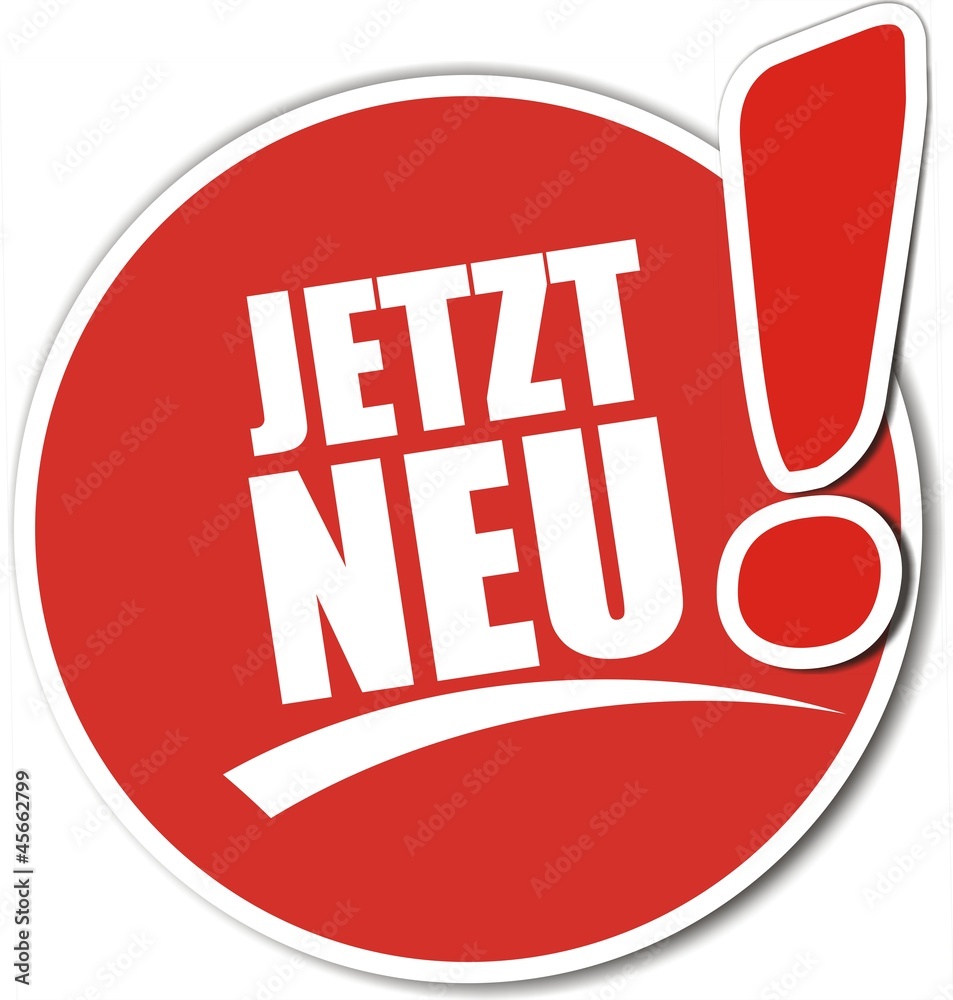 étiquette jetzt neu Stock Vector | Adobe Stock