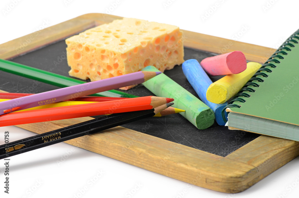 Schulsachen Stock-Foto | Adobe Stock