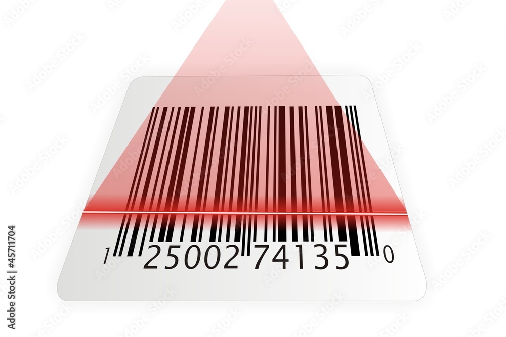 barcode scan Stock Illustration | Adobe Stock