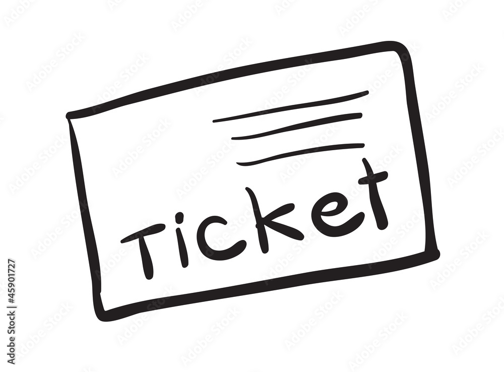 ticket vector de Stock | Adobe Stock