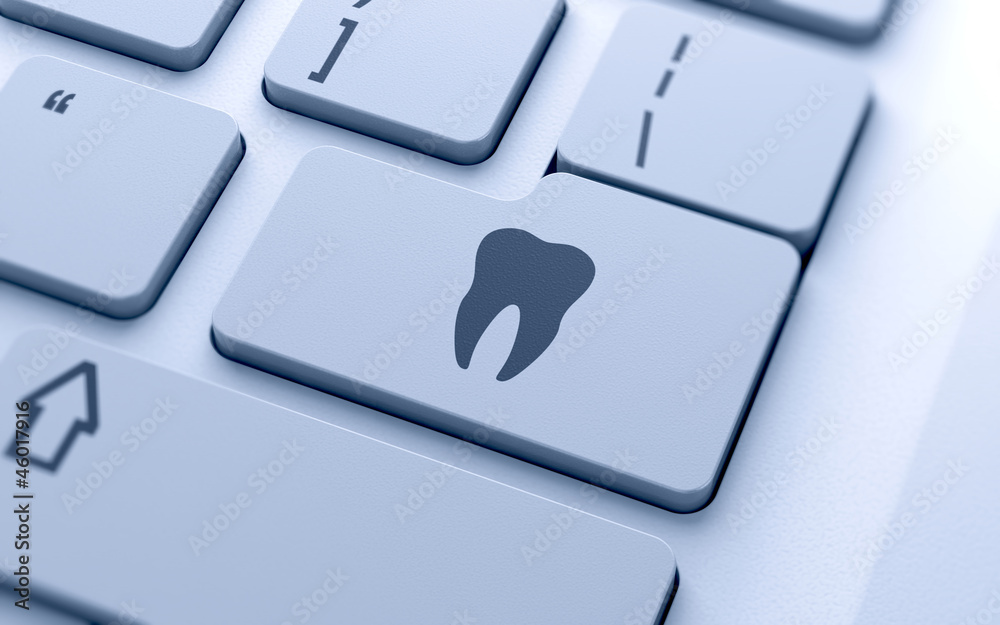Tooth sign Stock Photo | Adobe Stock