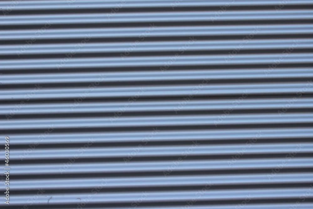 Struktur – Wellblech horizontal Stock Photo | Adobe Stock