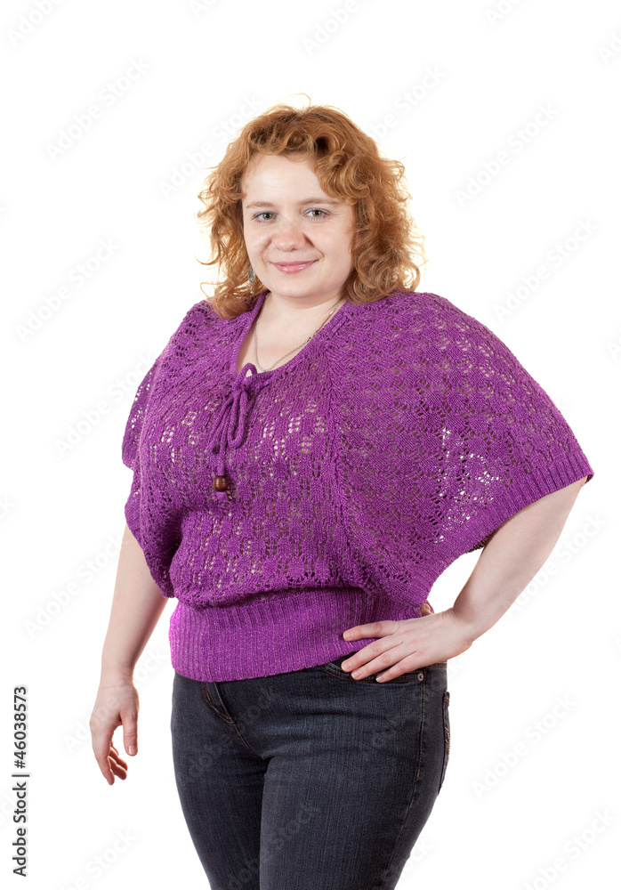 fat unsightly woman Stock Photo | Adobe Stock