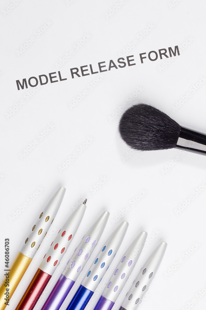 Model Release Form Stock Photo | Adobe Stock