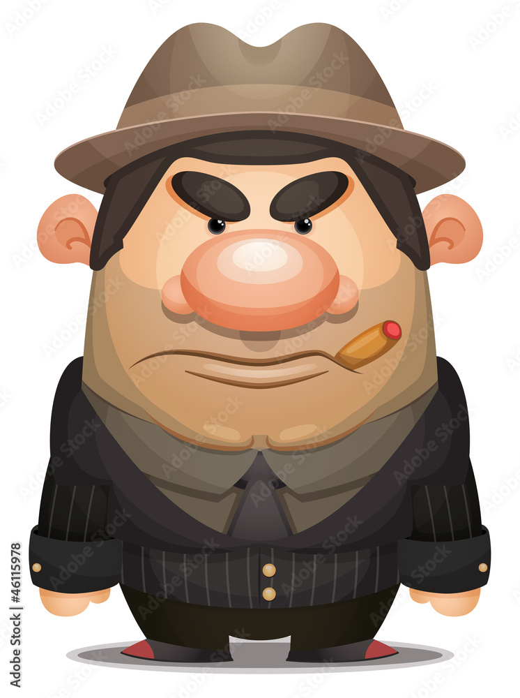 Cartoon Mobster