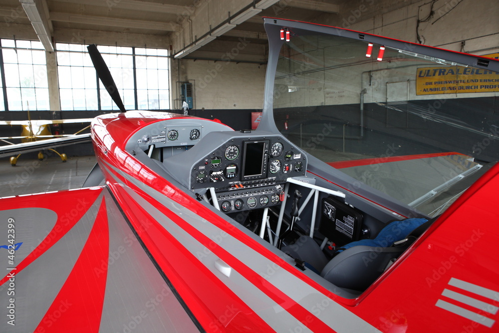 Extra 300 Cockpit Stock Photo | Adobe Stock