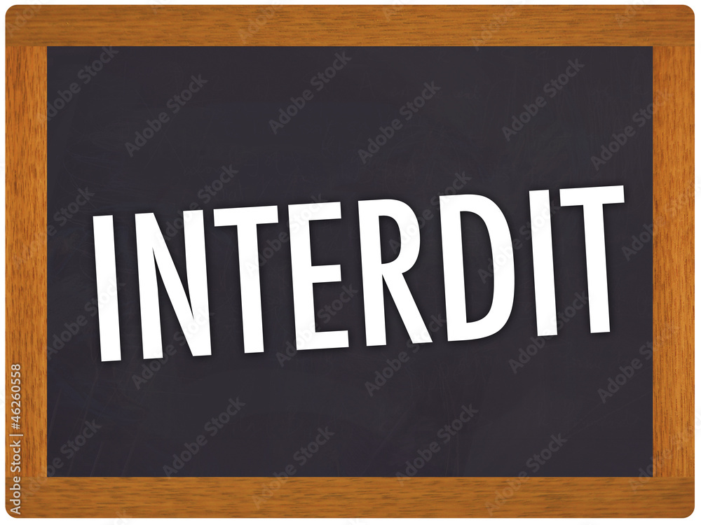 panneau interdit Stock Illustration | Adobe Stock