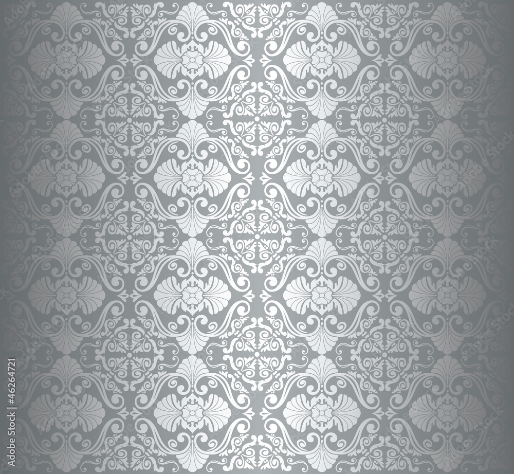 Elegant Silver Wallpaper