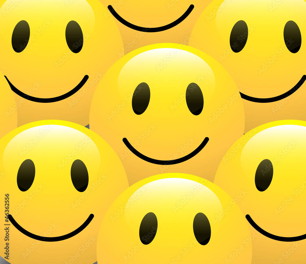Smiley Background Vector Stock Vector | Adobe Stock