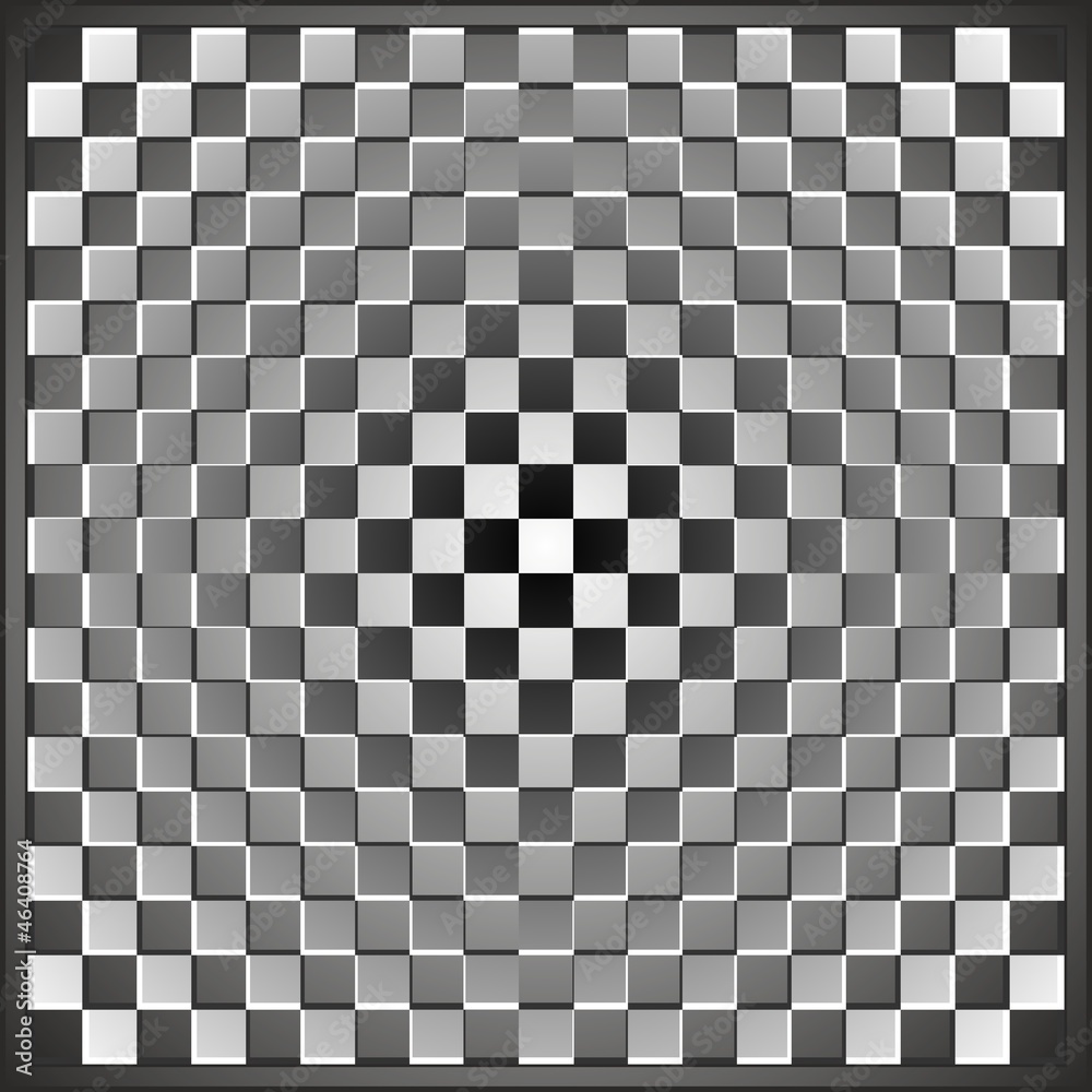 Optical illusion rectangle Stock Vector | Adobe Stock
