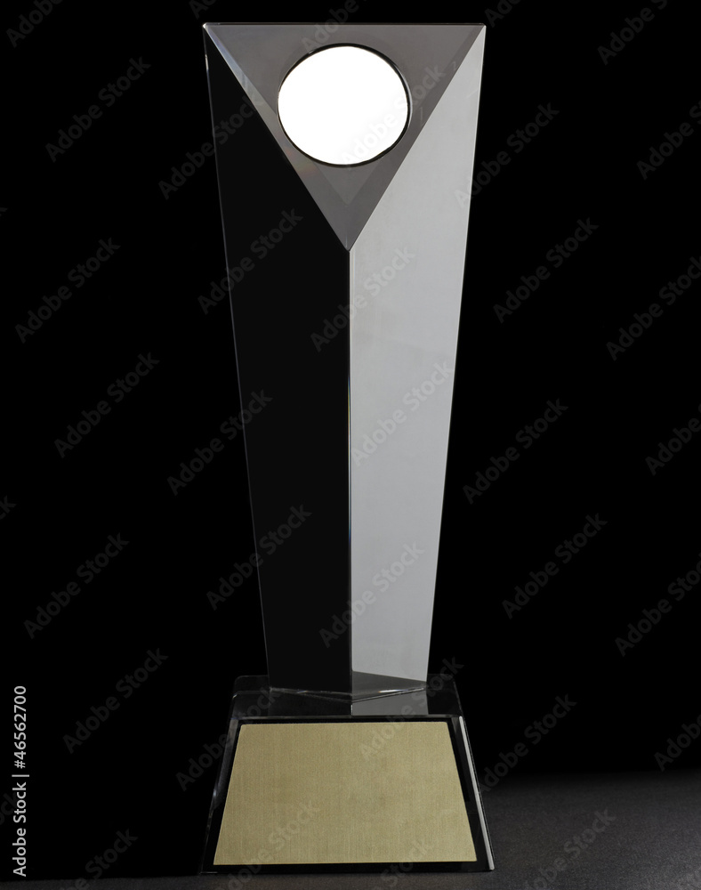 Luxury modern glass prize Stock Photo | Adobe Stock