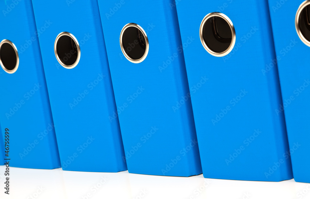 Akten Ordner mit Schriftstücken und Dokumenten Stock Photo | Adobe Stock