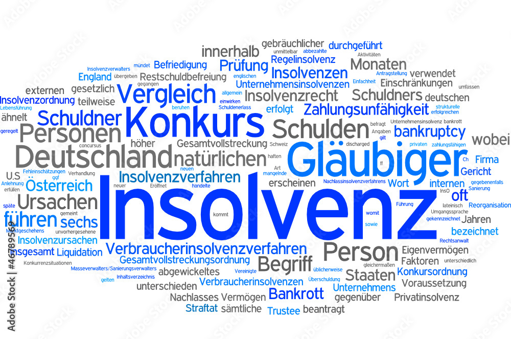Insolvenz Stock Vector | Adobe Stock