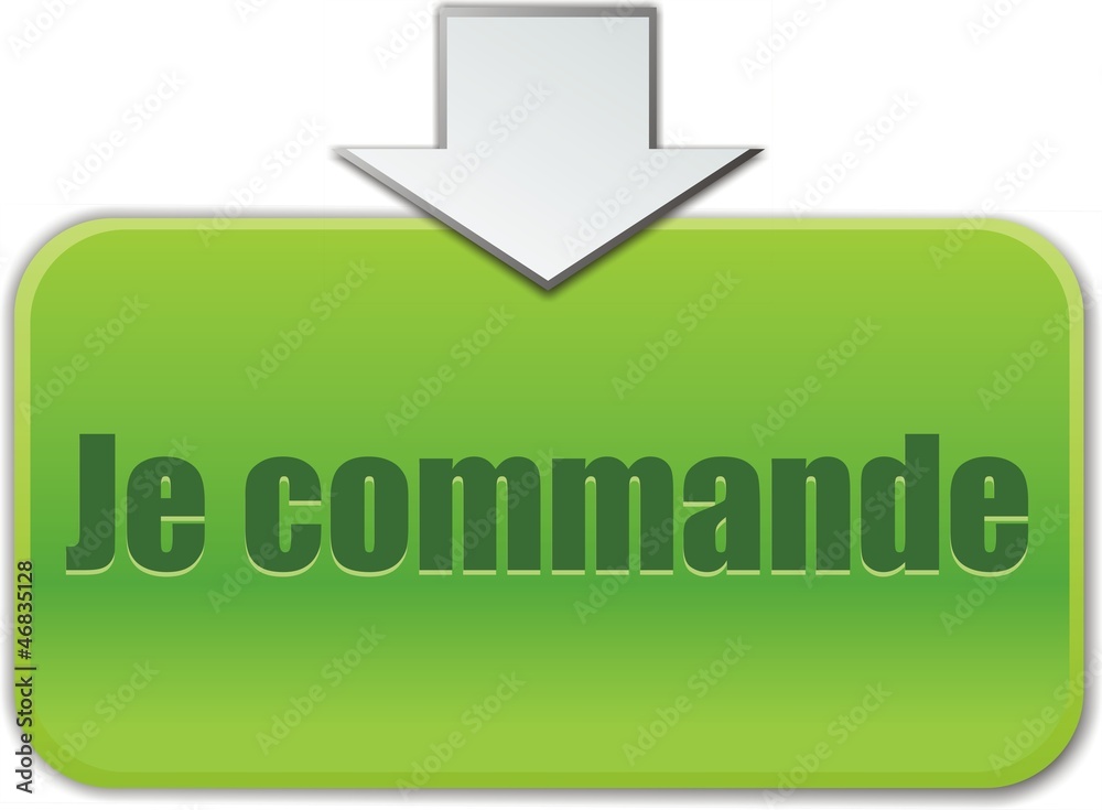 bouton je commande Stock Vector | Adobe Stock