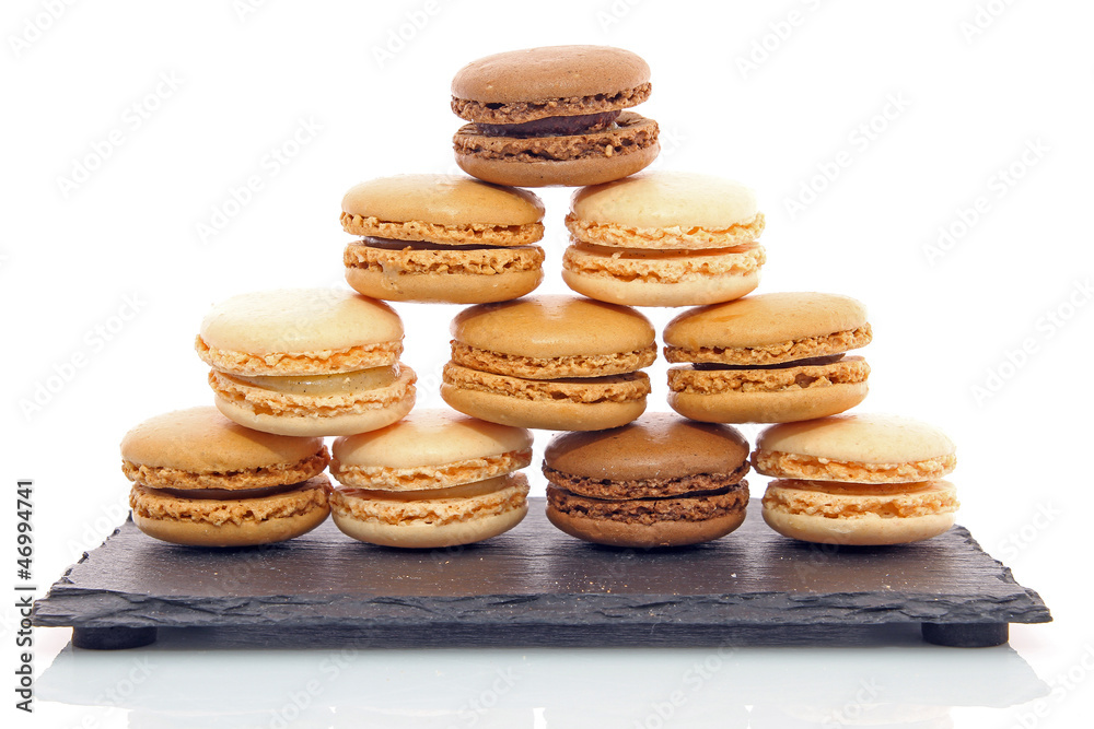 Pyramide de macarons Stock Photo | Adobe Stock
