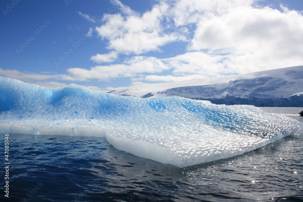 Blue iceberg Stock Photo | Adobe Stock