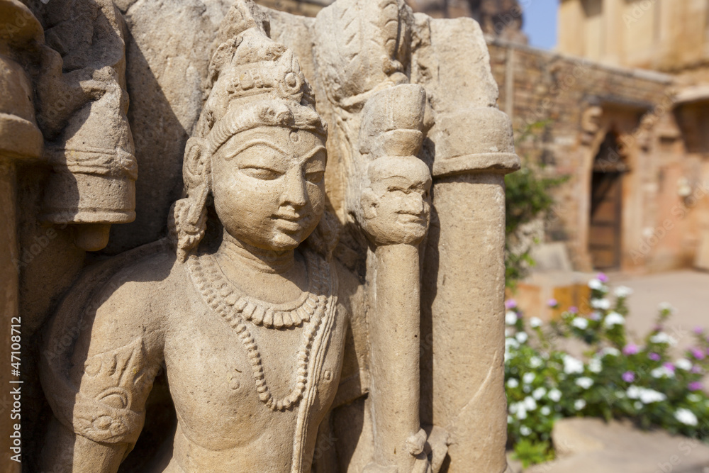 Gwalior fort in Madhya Pradesh - statue. Stock Photo | Adobe Stock