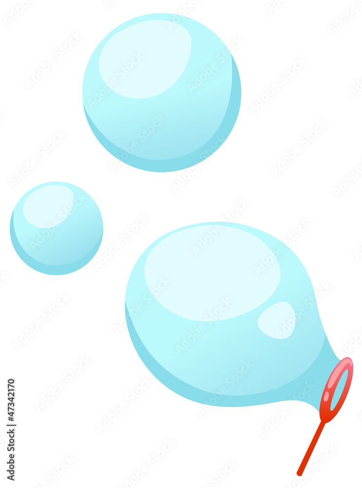 Blowing Bubbles Clipart