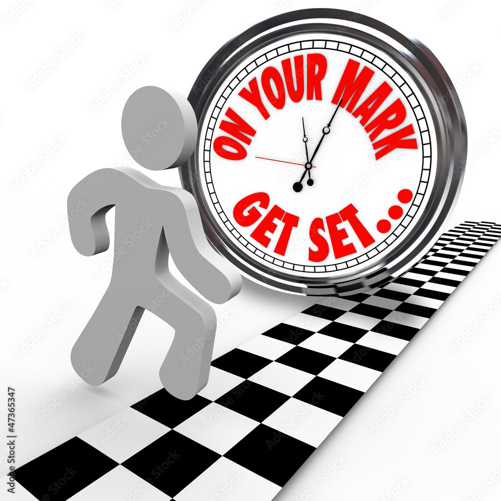 On Your Marks Get Set Go