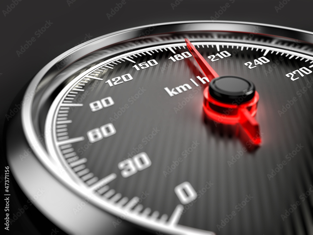Speedometer Stock-Foto | Adobe Stock