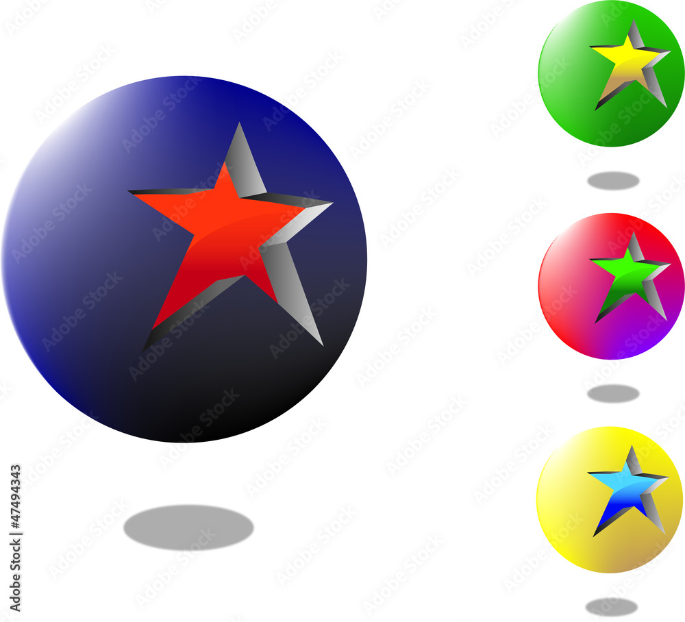 Logo Stelle Stock Vector | Adobe Stock