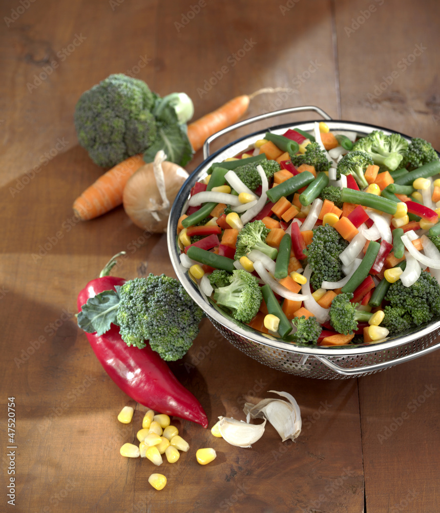 karışık sebze Stock Photo | Adobe Stock