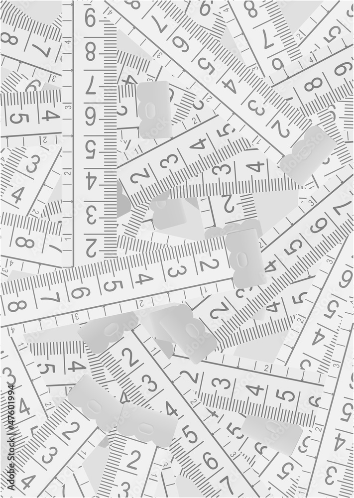 Meter texture Stock Vector | Adobe Stock