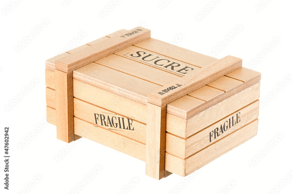 Fragile Wood Box
