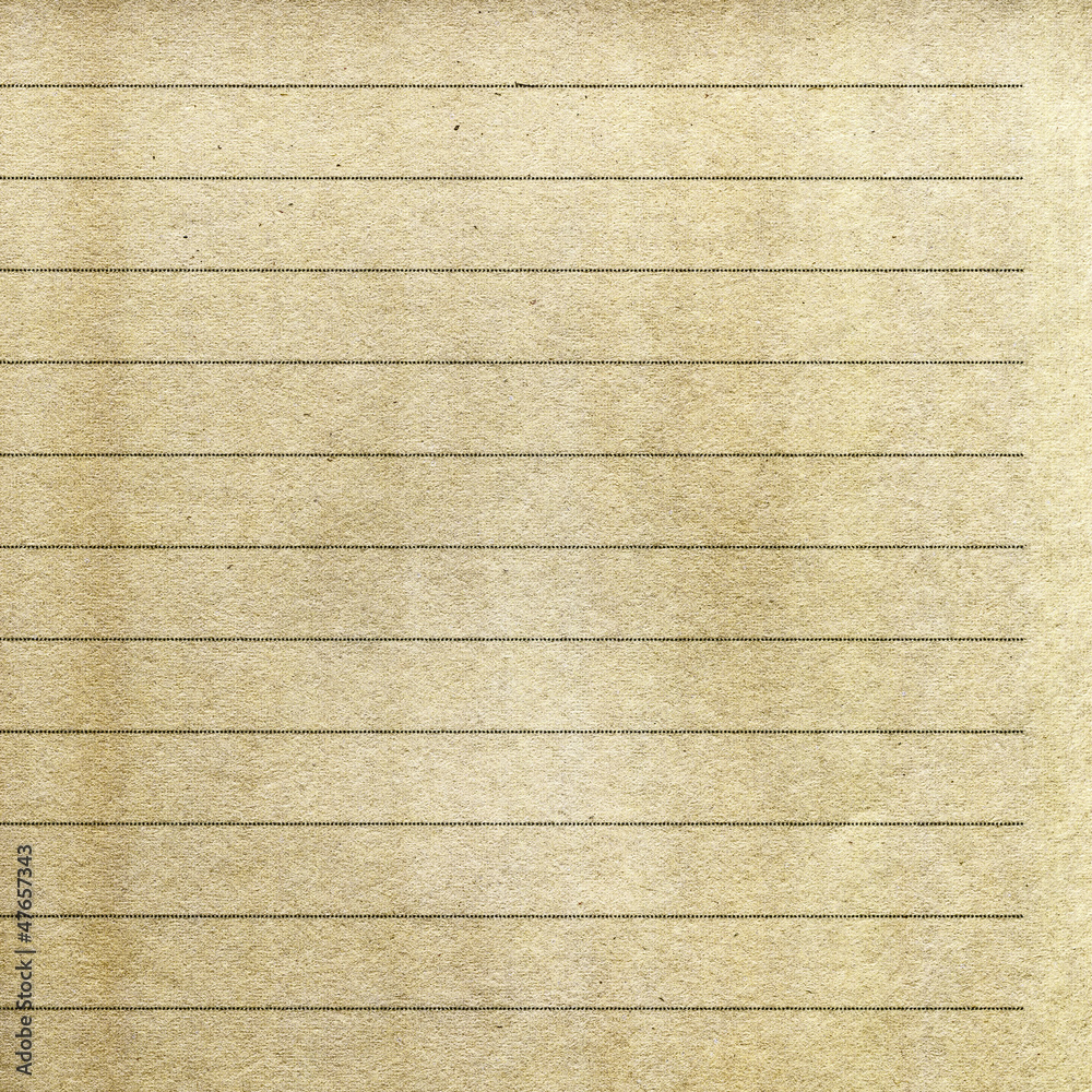 Old Lined Paper Template
