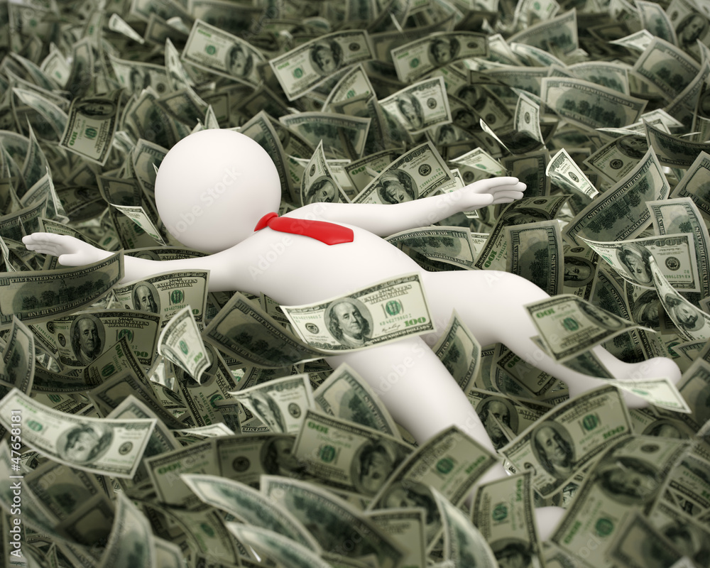 Swiming In Money